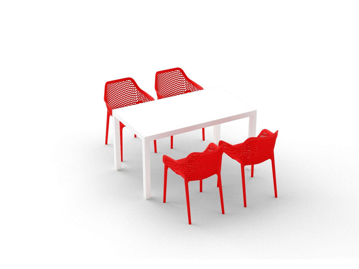 Take a break - Siesta Air XL Chair / Ares 140 Table Outdoor Dining Set – Kinso