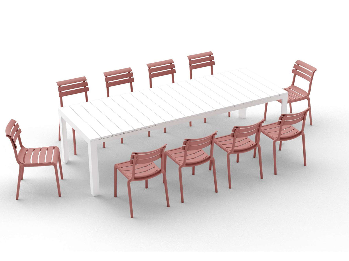 Garden party (for 10) - Siesta Helen Chair / Atlantic Table 11 Piece ...